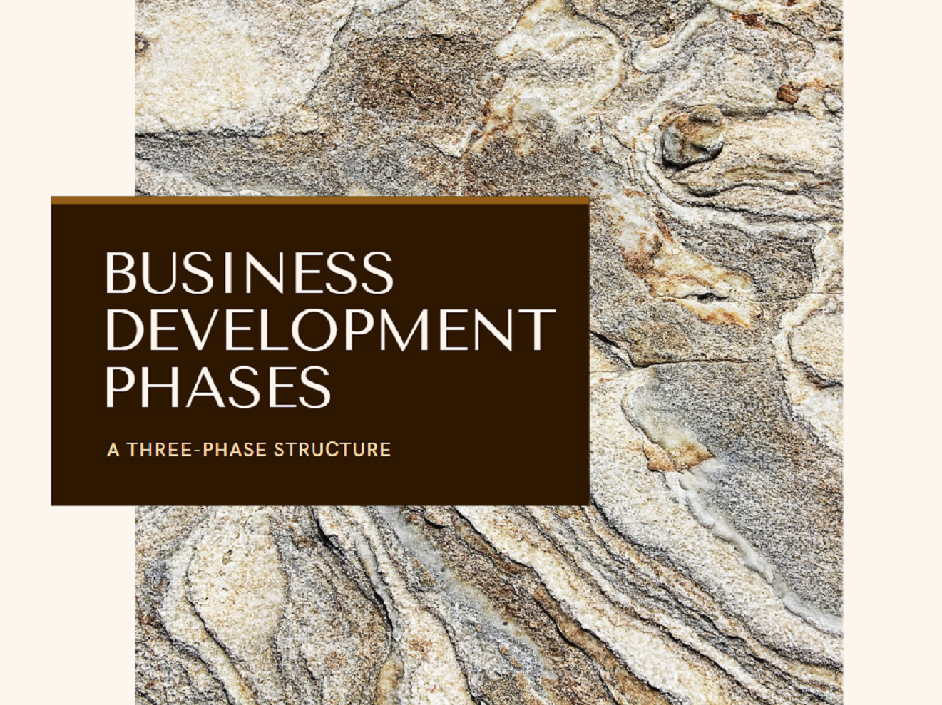 Small business development: A perspective on the key phases